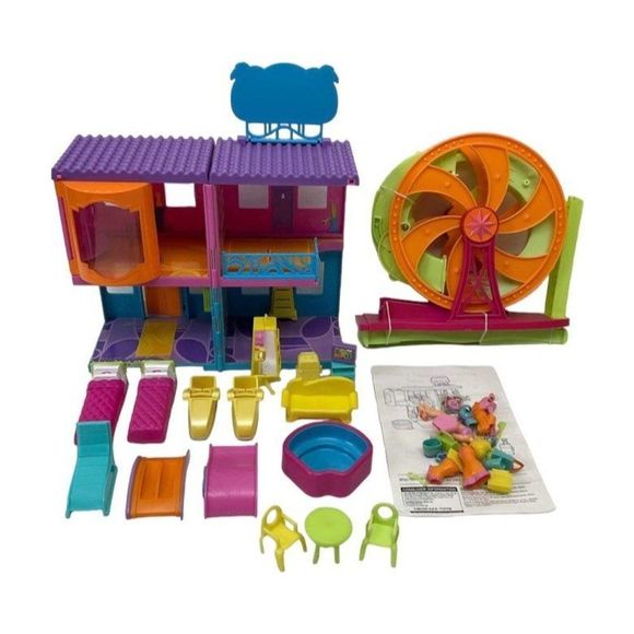 Mattel | Toys | Pollypocket Relaxin Resort Rock N Roller Coaster Hotel ...